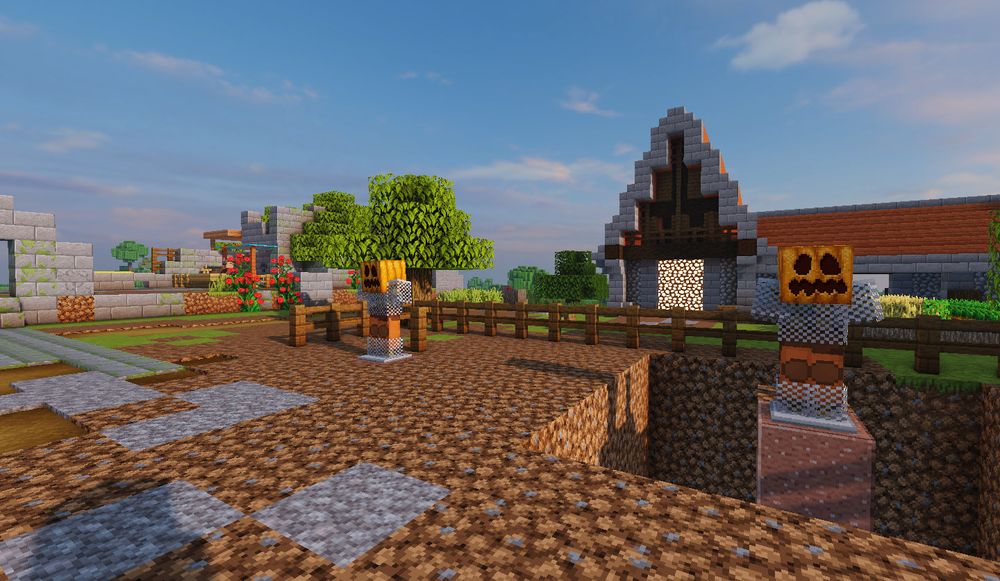 Minecraft Dungeons camp in Minecraft (Download)